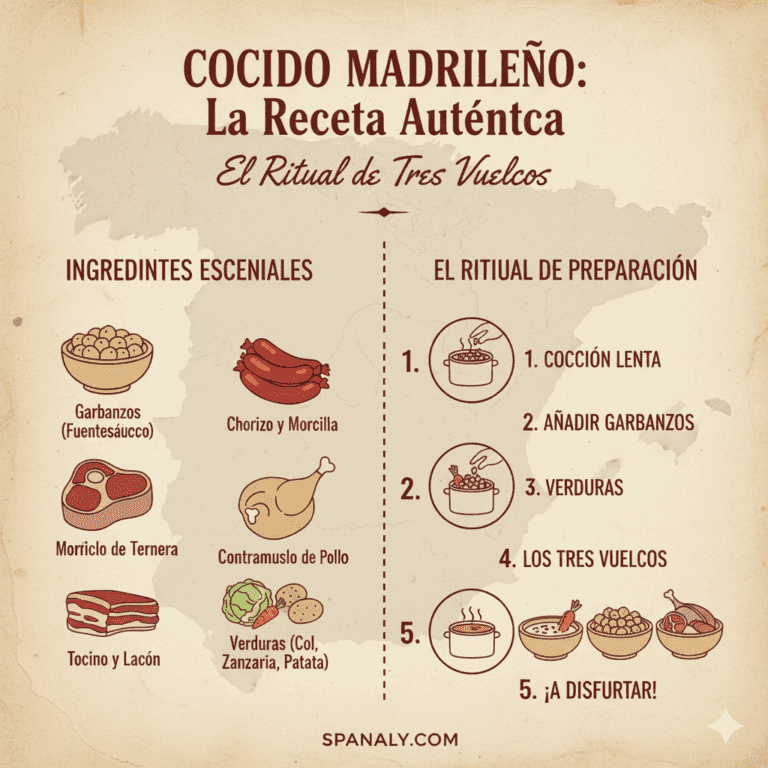 Cocido Madrileño Recipe: Savor Madrid’s Hearty Traditional Stew