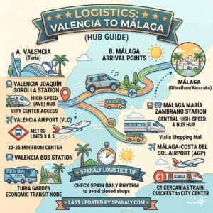 How to Travel from Valencia to Málaga: 4 Best Ways